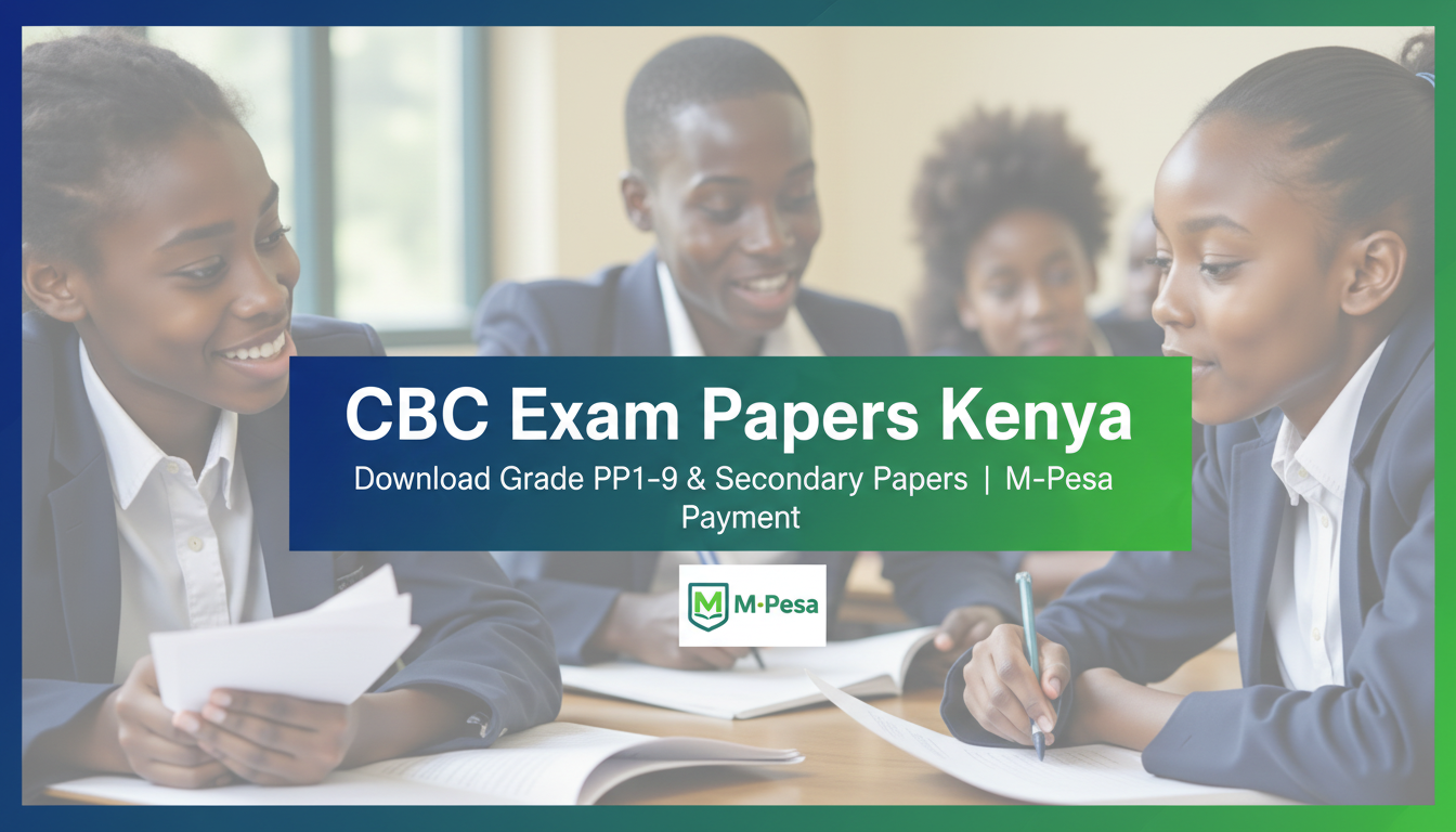 Grade 10 CBC Exam Papers Kenya 2026